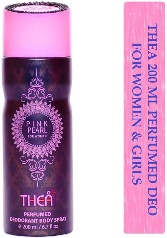 thea Pink Pearl Perfume Body Spray - For Women - Price in India, Buy ...