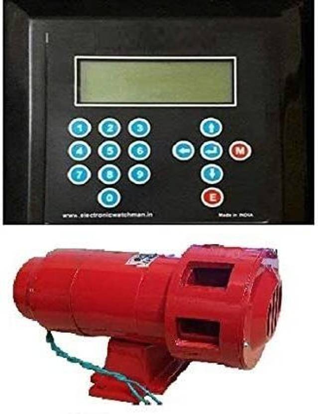 HANUTECH Automatic School Bell Management System with Industrial Siren ...