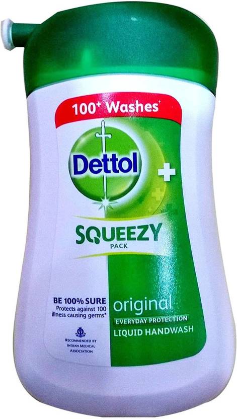 Dettol Squeezy Original Liquid Handwash 100 Ml Hand Wash Bottle - Price ...