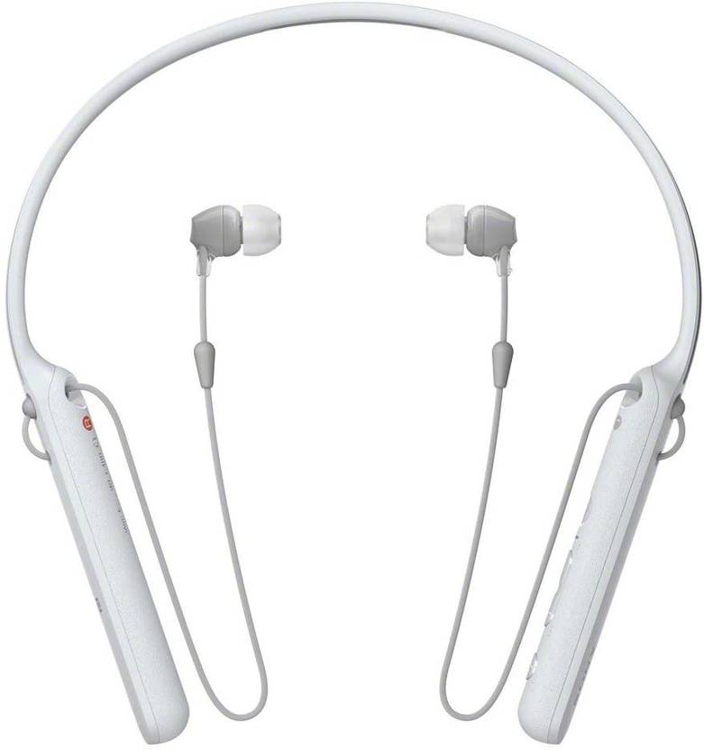 SONY WI-C400 Wireless Neckband Headphones with Mic Bluetooth Headset ...