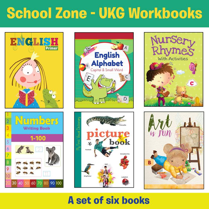 School Zone - Workbooks | Ages 4 To 6 | Preschool To Kindergarten ...