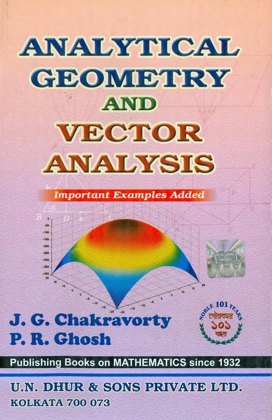 Analytical Geometry And Vector Analysis 22 Edition: Buy Analytical ...