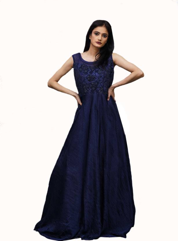 Shailly's Wardrobe Flared/A-line Gown Price in India - Buy Shailly's Wardrobe Flared/A-line Gown ...