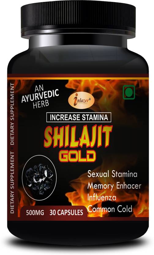 Inlazer Shilajit Gold Capsule Shilajit Gold Capsules Long Time