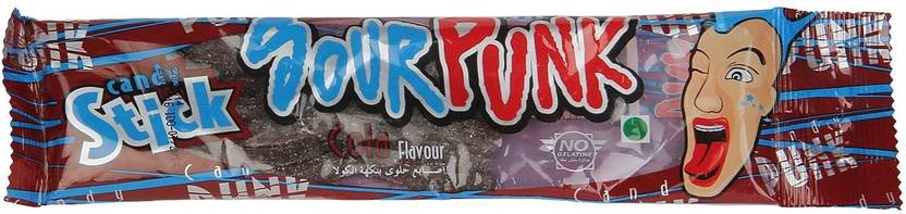 Sour Punk Cola Flavour Candy Stick, 40 g cola Sour Candy Price in India ...