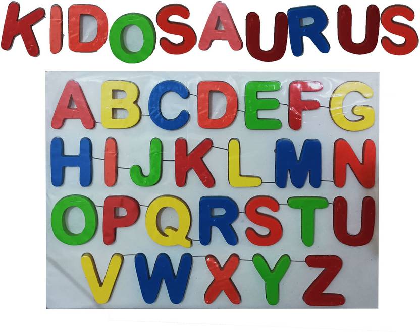 Kidosaurus Wooden Alphabet Puzzles Set ABC Letter Puzzles Board For kidosaurus-wooden-alphabet-puzzles-set-abc-letter-puzzles-board-for