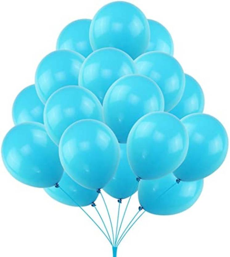 Flipkart.com | Wonder Solid Party Decoration Balloons for Light Blue ...