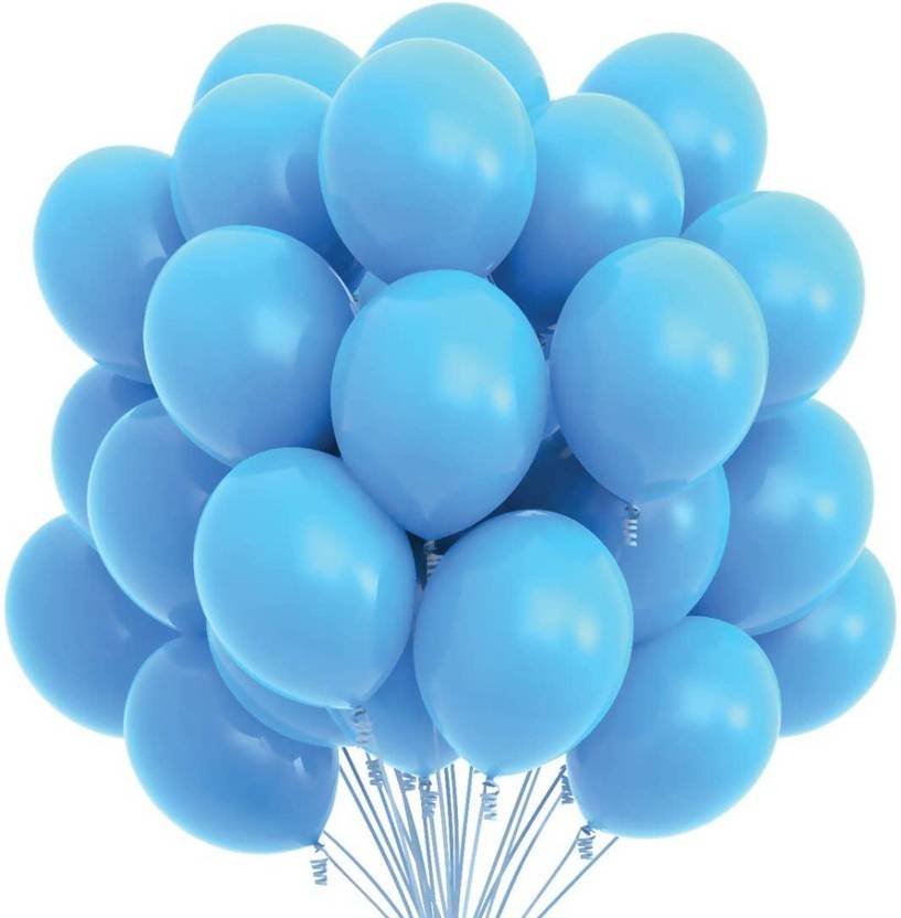 Flipkart.com | Wonder Solid Best Quality Light Blue Party Balloons for ...