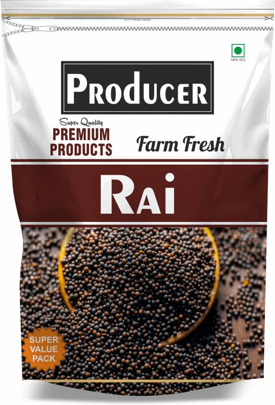 PRODUCER Small Mustard Seeds, Rai 600g Price in India - Buy PRODUCER ...