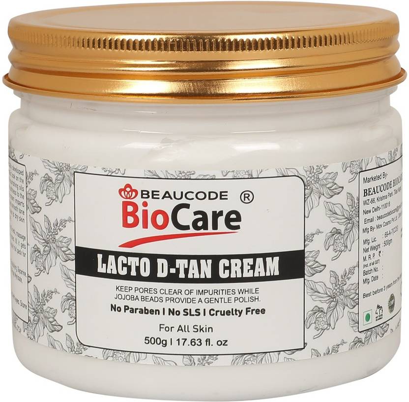 BEAUCODE BioCare Lacto D-Tan Face And Body Cream - Price in India, Buy ...