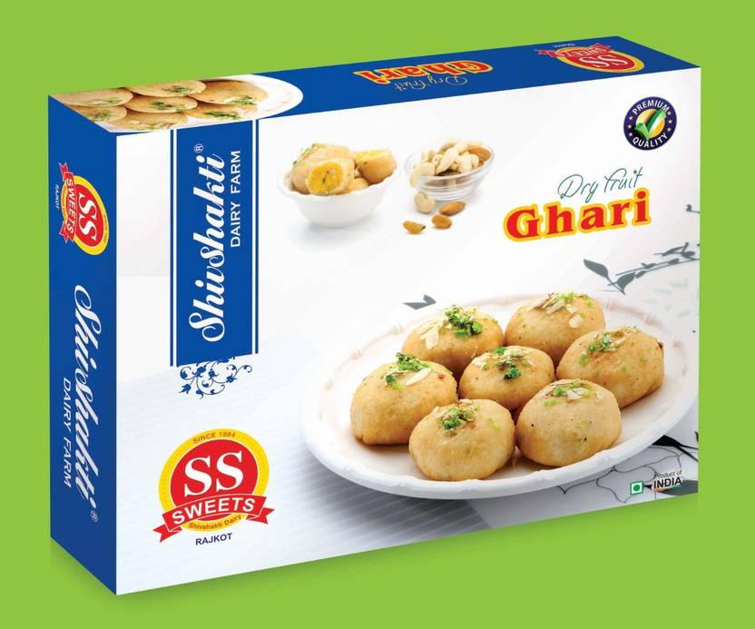 SHIVSHAKTI DRY FRUIT GHARI mithai Box Price in India - Buy SHIVSHAKTI ...