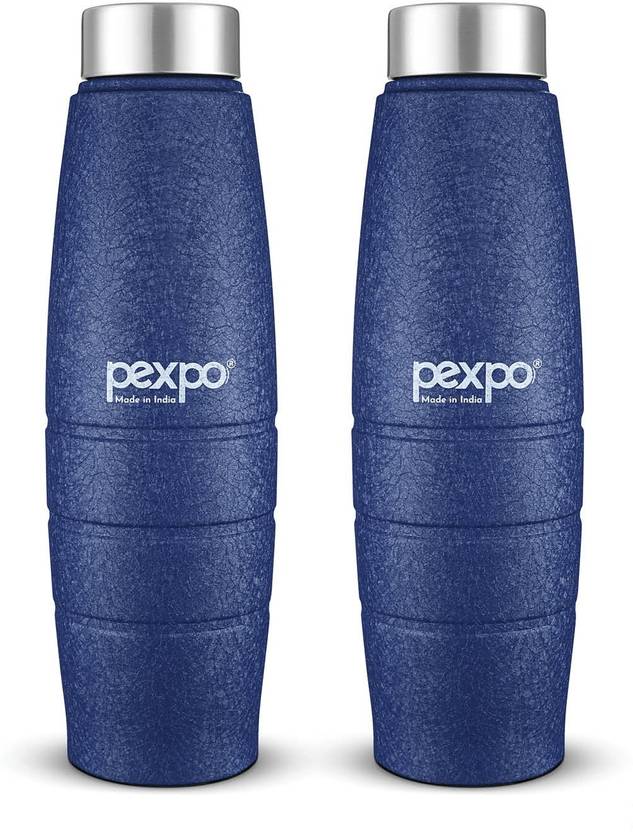 pexpo 1000 ml Fridge and Refrigerator Stainless Steel Water Bottle ...