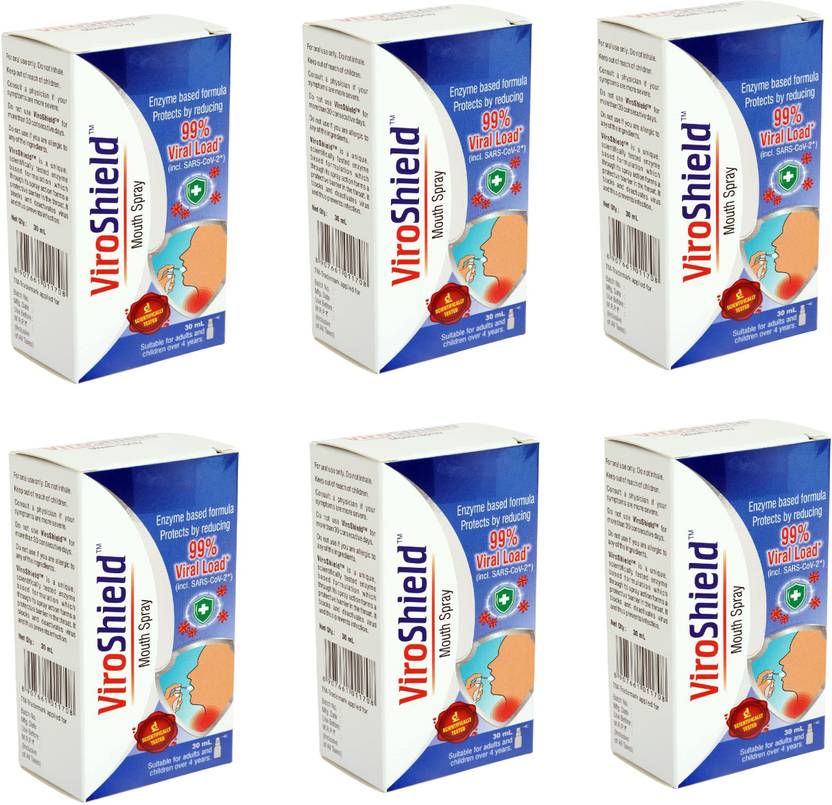 Viroshield Mouth Spray, Protection Against Viral Infection, For Adults ...