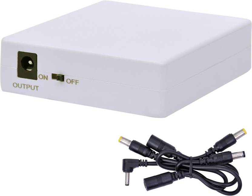 MAREECHI 12v DC MiniUPS Power Backup for All Fiber broadband routers ...