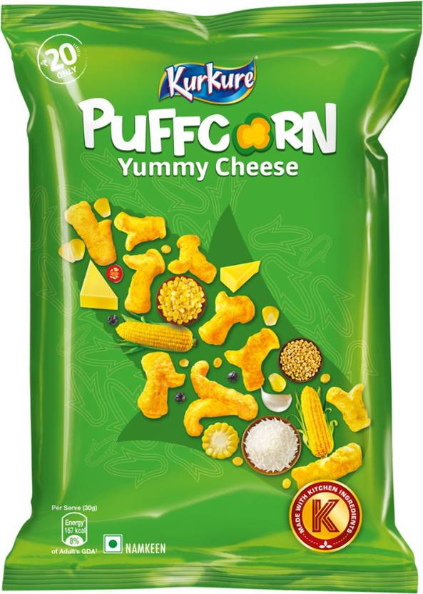 KURKURE Puffcorn Yummy Cheese Price in India - Buy KURKURE Puffcorn ...