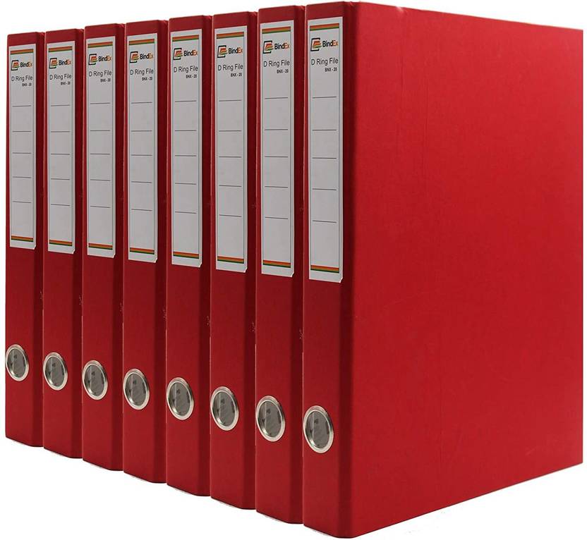 Flipkart.com | bindex Cardboard Office 2D Ring Box File, Folder Cover ...