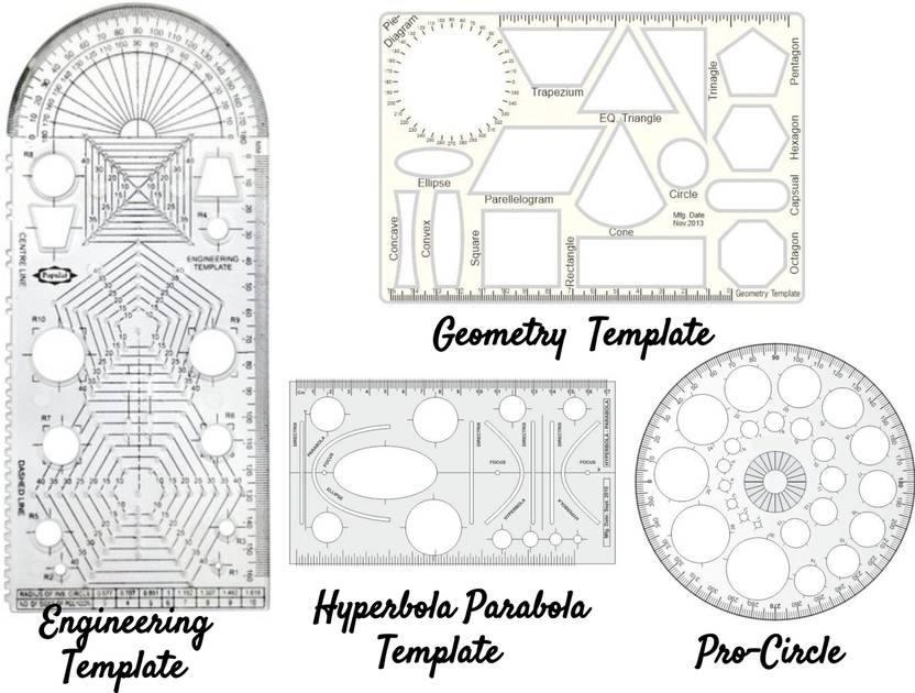 Flipkart.com | Upyukat Engineering Drawing Tools: Pro Circle ...