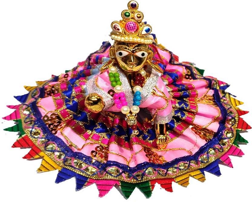 ZANSHACK Pittal Laddu Gopal Statue Pital Brass Murti Kanha ji with ...