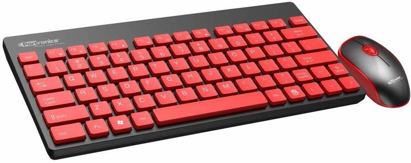 Portronics Key2-A Combo of Multimedia Wireless Keyboard & Mouse ...
