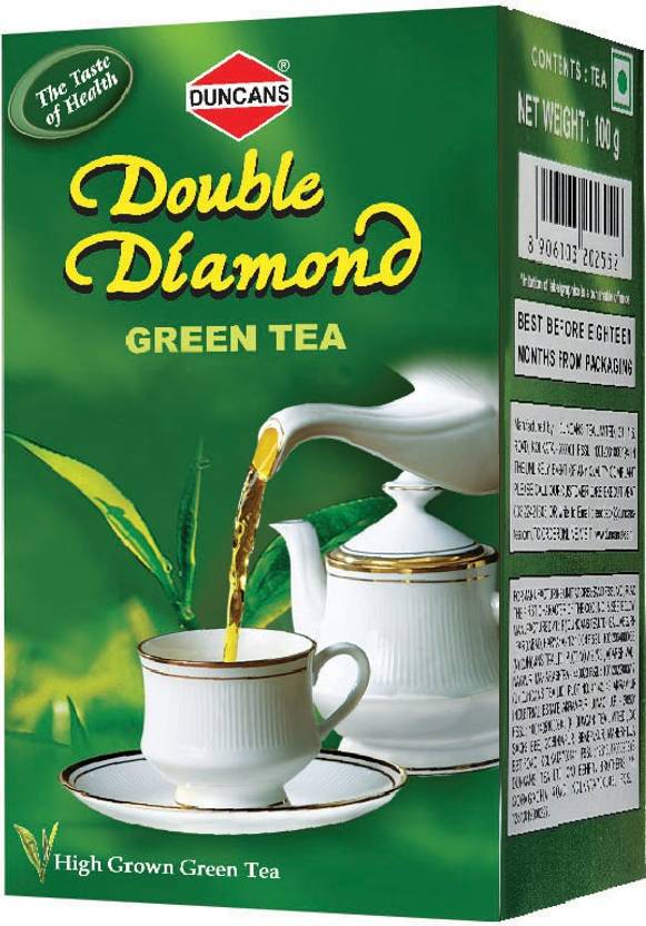 Duncans Double Diamond whole leaf loose Green Tea , 100% Natural & Pure ...
