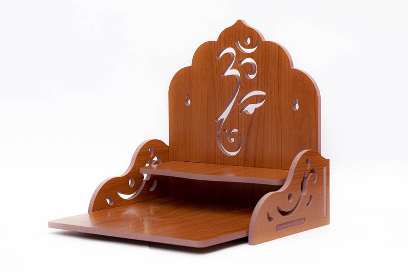 Seasol Art and Craft Wooden Temple Beautiful Plywood Mandir Pooja Room ...