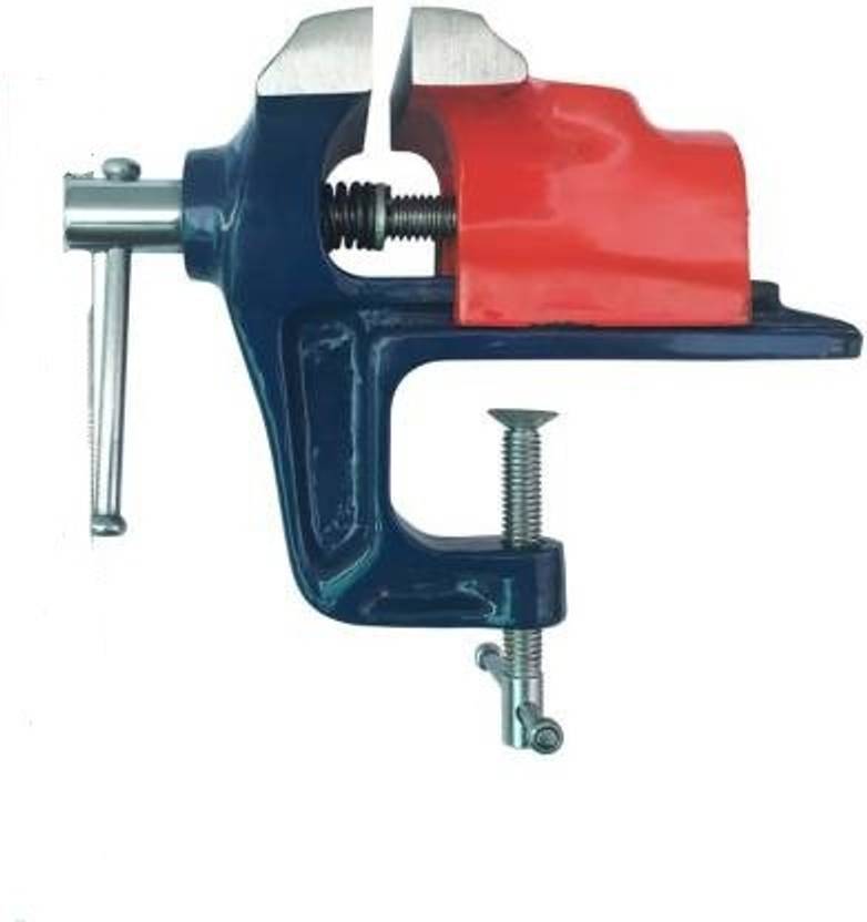 Pro 50mm 2" FIXED BABY VICE, TABLE VICE, BENCH VICE PORTABLE TO CARRY ...