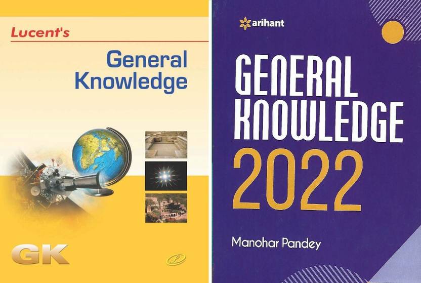 Lucent General Knowledge & Arihant General Knowledge 2022 (English Book ...