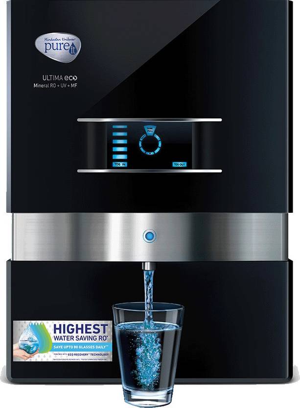 Pureit ULTIMA ECO MINERAL 10 L RO + UV + MF Water Purifier - Pureit ...