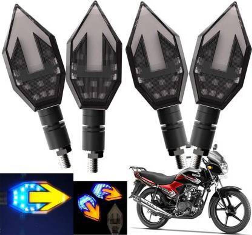QUIRKY ZONE Front, Rear LED Indicator Light for Yamaha YBR 100 ...