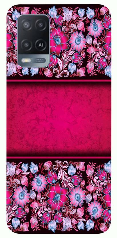 PRINT EVERYTHING Back Cover for OPPO A54 ( Flowers Print - PRINT ...