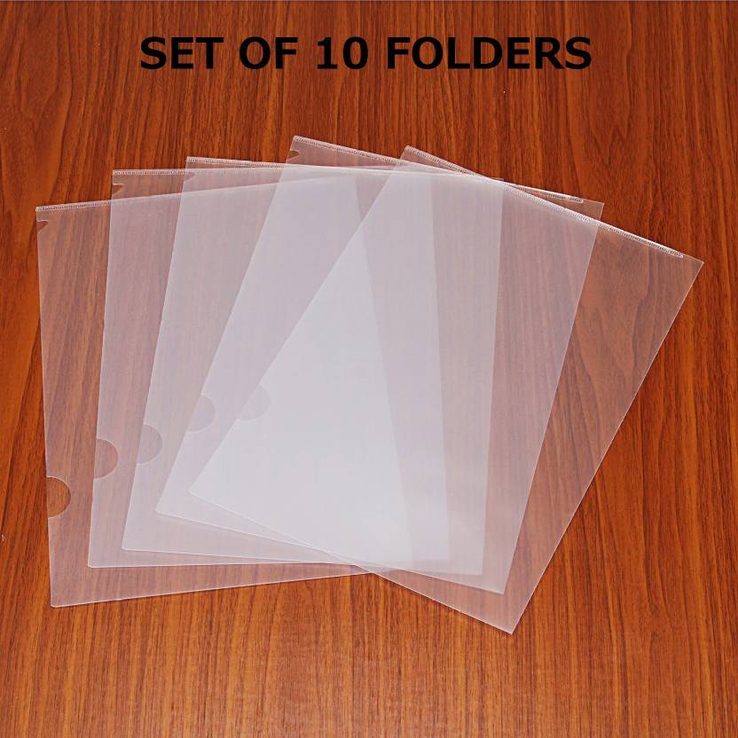 Flipkart.com | KAIZEN Polyprophyene A4 L Shape Folder - A4 L Shape Folder