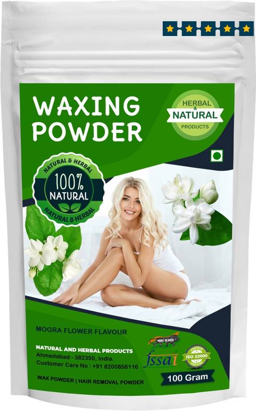 Natural And Herbal Products Wax Powder Waxing Powder Hair Removal Powder Mogra Flower