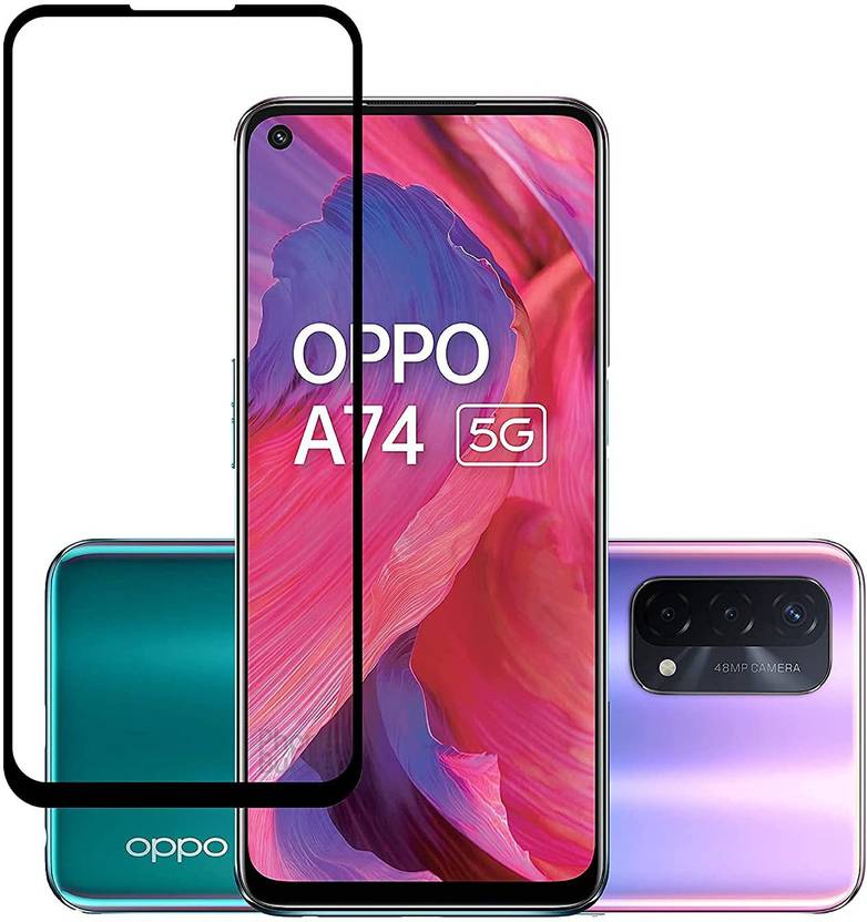 POKO Edge To Edge Tempered Glass for OPPO A74 5G - POKO : Flipkart.com
