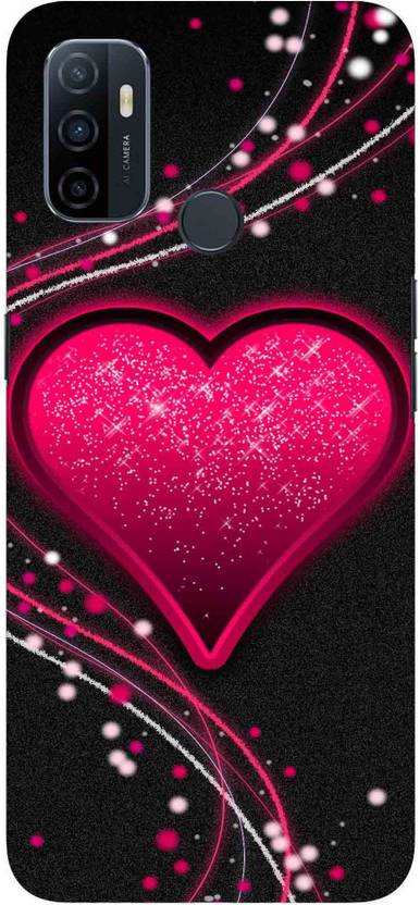 Repex Back Cover for Oppo A53, Oppo A33, Pink Heart, For Girl - Repex ...