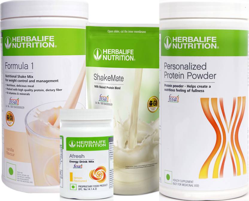 Herbalife Nutrition ShakeMate Formula 1 Vanilla Protein Powder 400gm ...