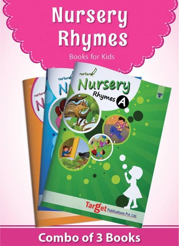 Nursery Rhymes Books For Kids (Combo Of 3 English Nursery Rhyme Books ...