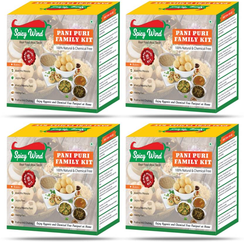 spicy wind Instant Ready To Mix Pani Puri ( Gol Gappa ) Easy To Make ...