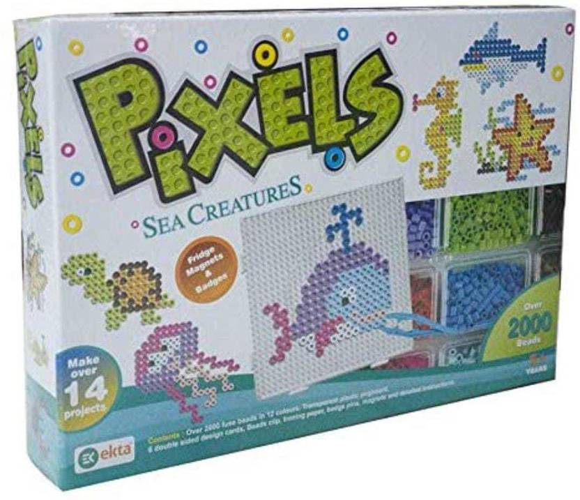 Ekta Toys PIXELS-SEA CREATURE Party & Fun Games Board Game - PIXELS-SEA ...