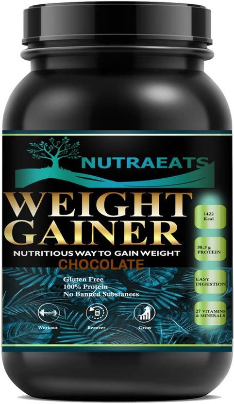 NutraEats Super Gainer XXL Weight Gainers/Mass Gainers (Chocolate ...