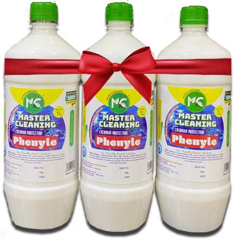 master cleaning WHITE PHENYL (PACK OF 3) LEMON GRASS Price in India ...