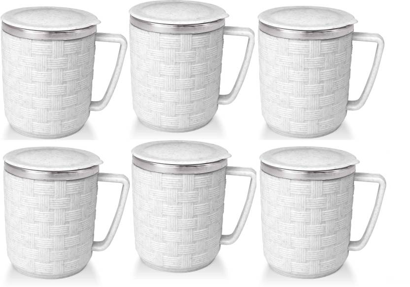 Rema Pack Of 6 Stainless Steel Heavy Stainless Steel Cups For Coffee rema-pack-of-6-stainless-steel-heavy-stainless-steel-cups-for-coffee