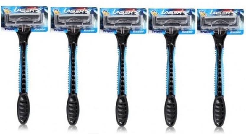 LASER Sport 3 Triple Blade Disposable Razor - Price in India, Buy LASER ...