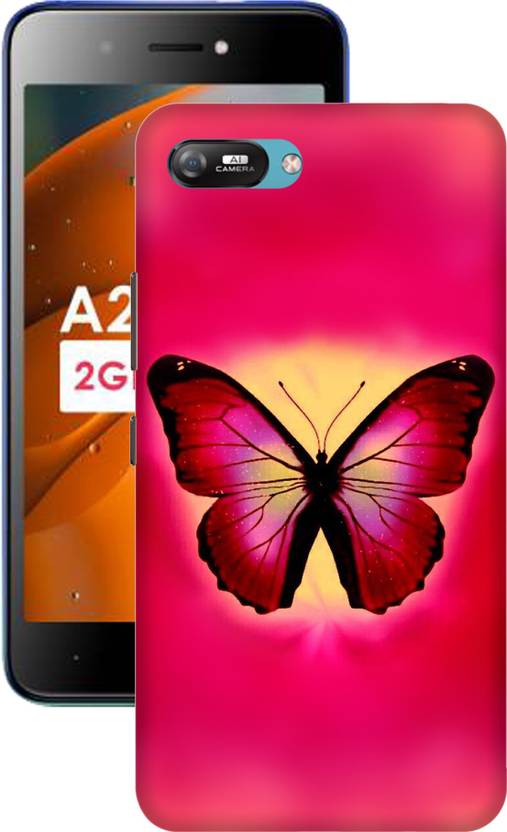 Vojica Back Cover for Itel A25 Pro Printed Butterfly Back Cover ...