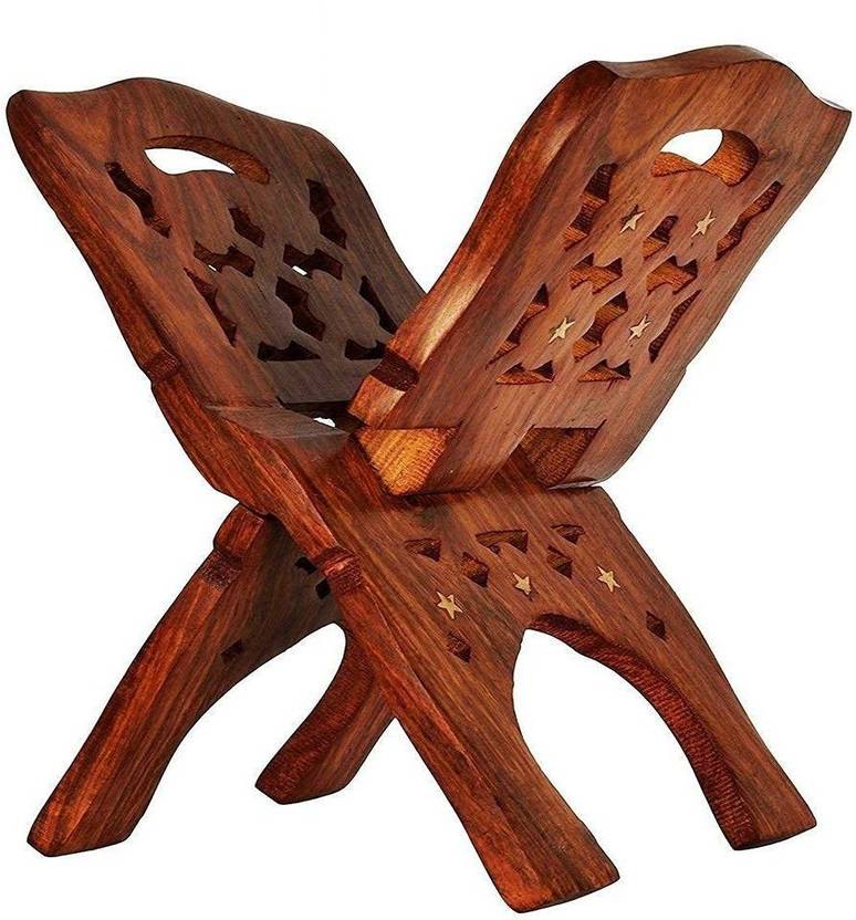 Brownhub Wooden rehal Wooden Brown Rehal Price in India - Buy Brownhub ...