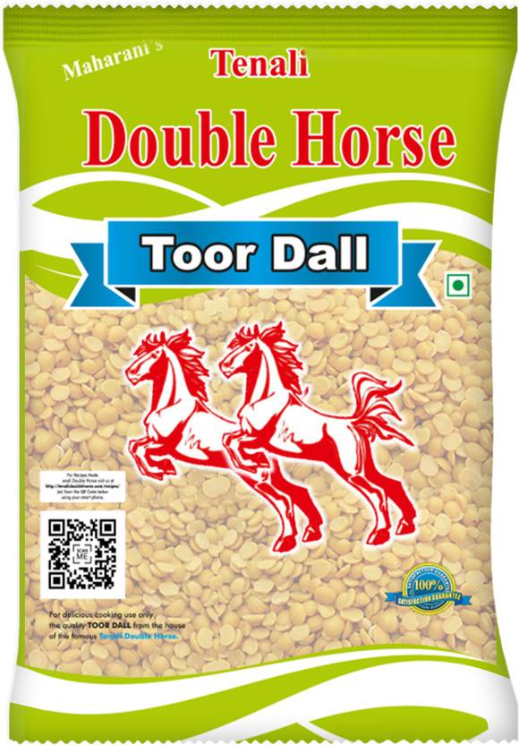TENALI DOUBLE HORSE URAD DALL Green Toor/Arhar Dal (Split) Price in ...