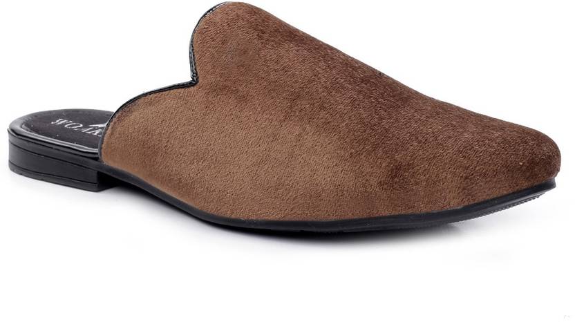 Woakers Stylish Trendy Bantu Shoes For Men Ethnic Mule For Men - Buy ...
