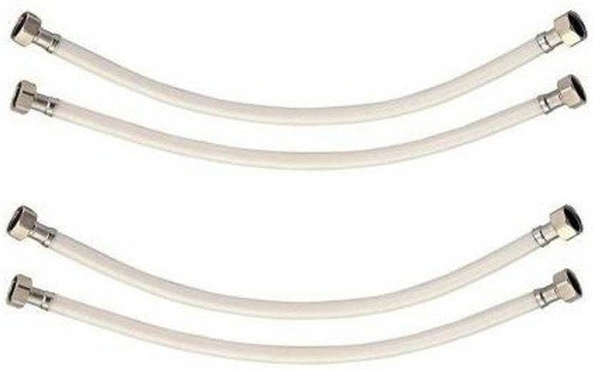 OPENWARE (Pack of 4) CP Nut Hot Water Connection Pipe 24 inch (Set of 4 ...