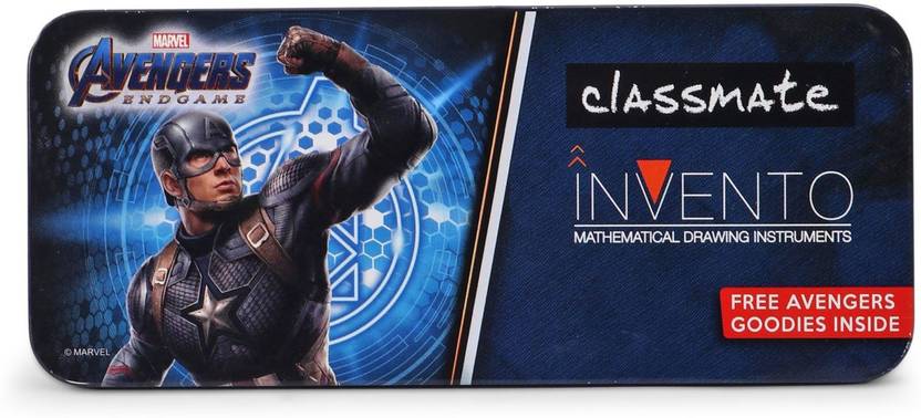 Flipkart.com | Classmate Invento Avengers Edition Geometry Box (Pack of ...