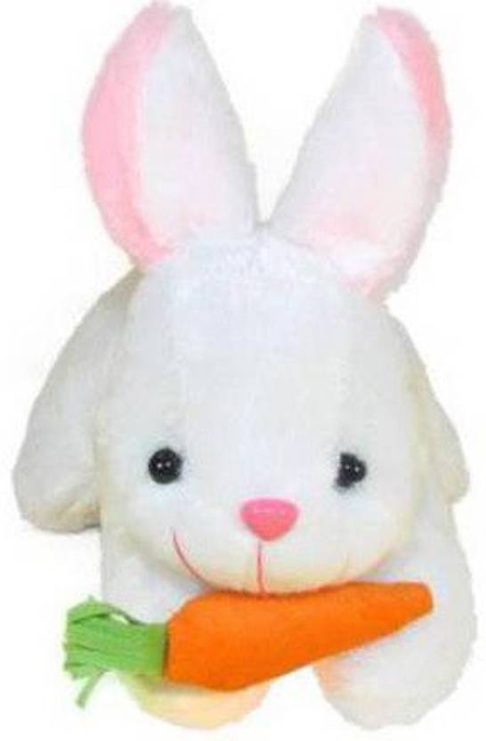 FIRST STEP ENTERPRISES White Rabbit Toy -11 Inch - 27 cm - White Rabbit ...