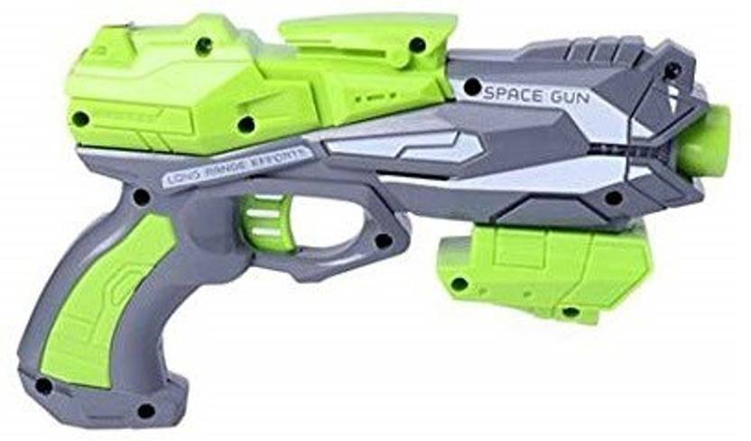 Bluebells India Safe And Long Range Shooting Soft space Gun 5 Foam ...